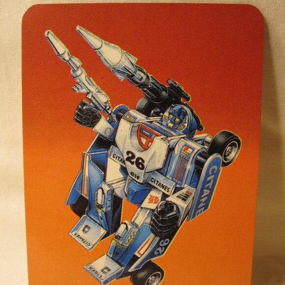 Hasbro | Toys | 985 Transformers Action Trading Card 12 Mirage Orange ...